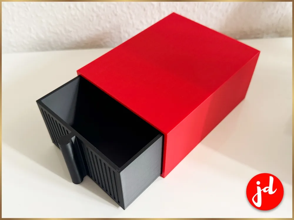 Japanese-Style Box with Drawer - Free 3D Print Model - MakerWorld