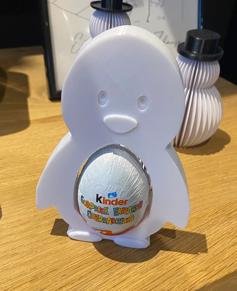 Penguin - Kinder Surprise Egg by Nils Baumgartner - MakerWorld