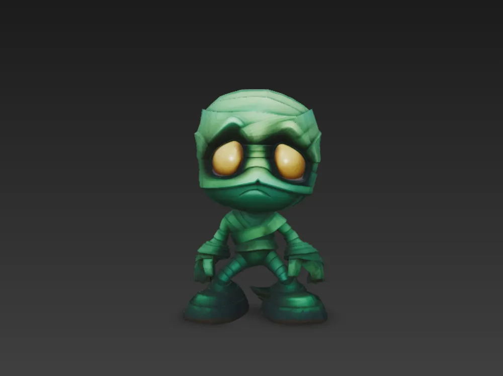 Amumu - League of Legends - Free 3D Print Model - MakerWorld