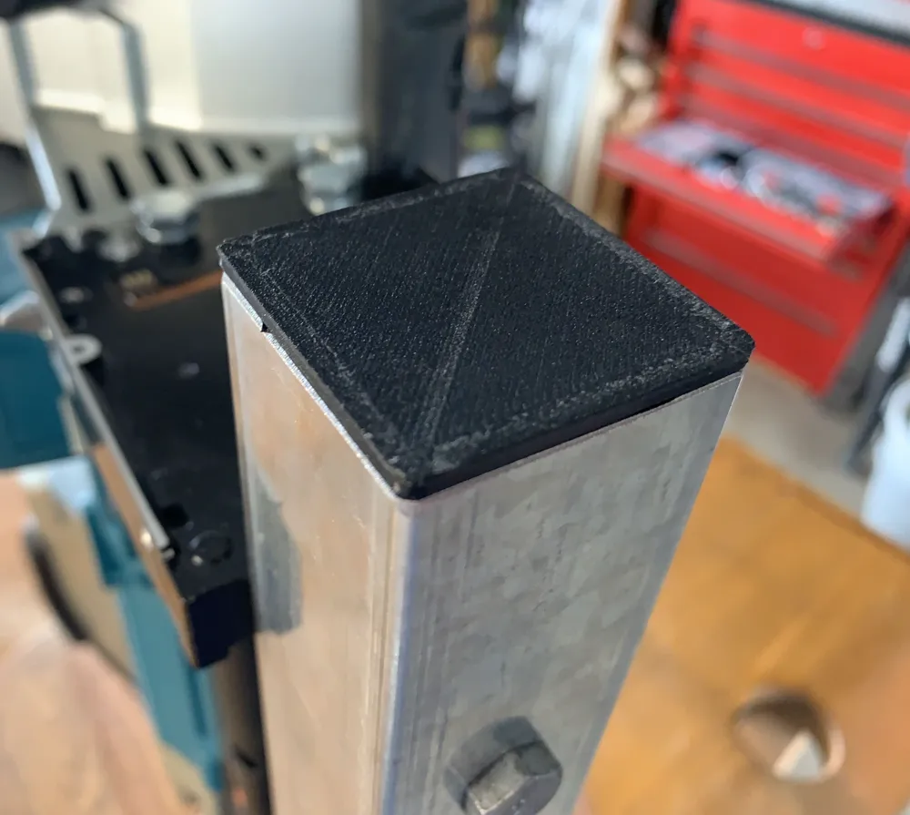 40mm Square Pipe End Cap by Wiseone - MakerWorld