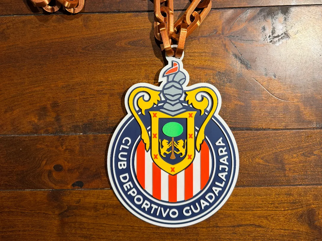 Logo de Chivas para Collar Extragrande por 3D River Designs MakerWorld ...