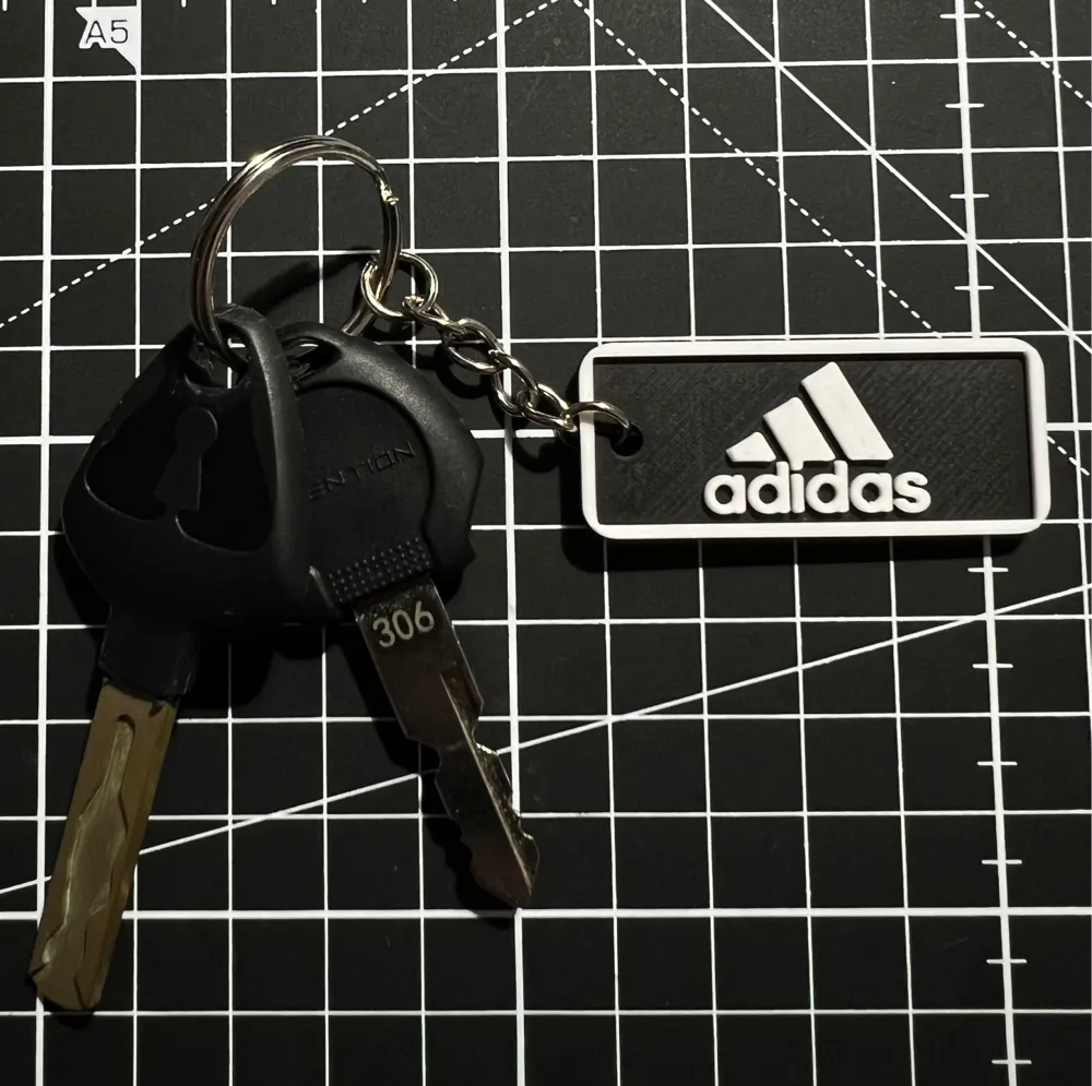 Keychain Adidas - Logo Multicolor Color Swap by Vorish 3D - MakerWorld