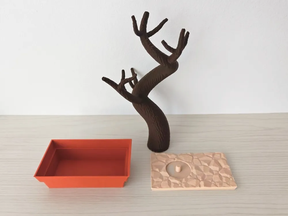 Bonsai-Luftpflanzenhalter – Kostenloses 3D-Druckmodell – MakerWorld