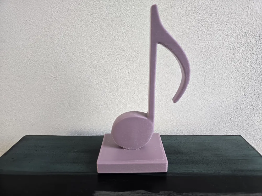 Elegant Note - Musical Abstract Sculpture by Filipes91 MakerWorld ...