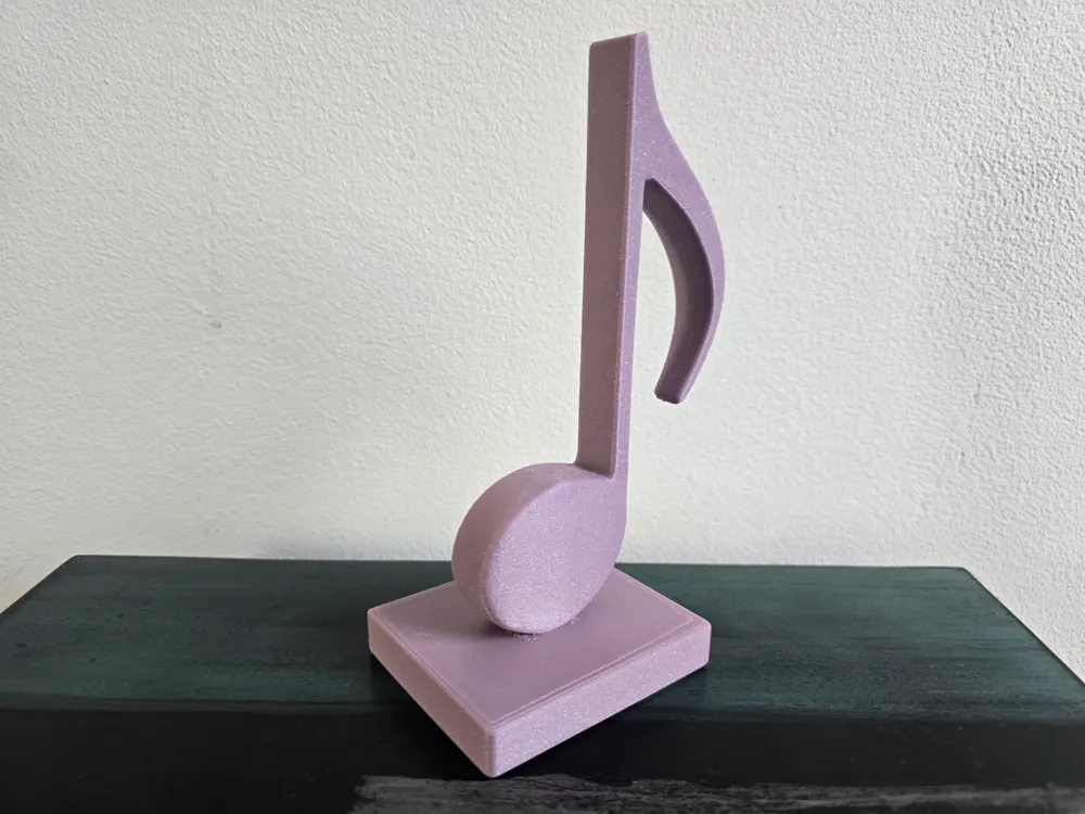 Elegant Note - Musical Abstract Sculpture by Filipes91 MakerWorld ...