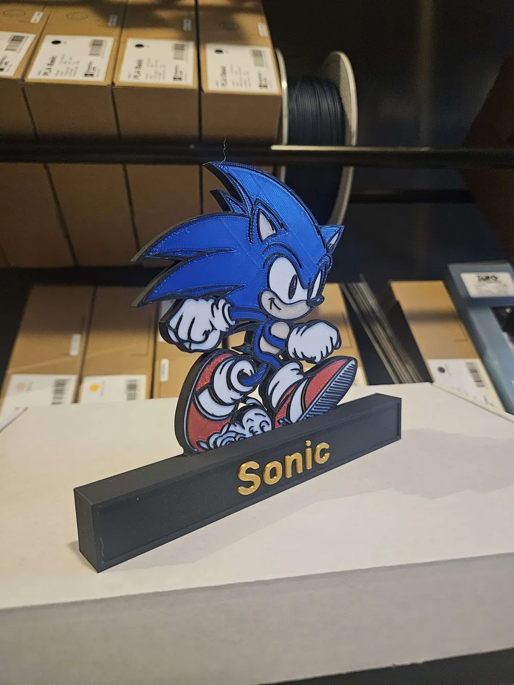 Sonic the hedgehog The Collectables by Rotterdam_3d_Art MakerWorld ...