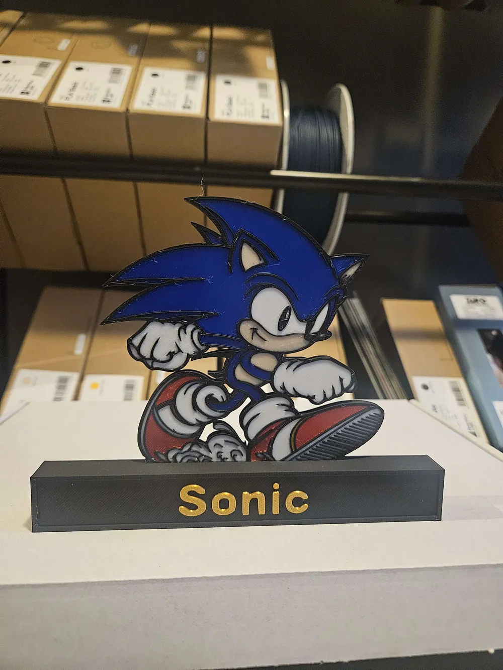 Sonic the hedgehog The Collectables by Rotterdam_3d_Art MakerWorld ...