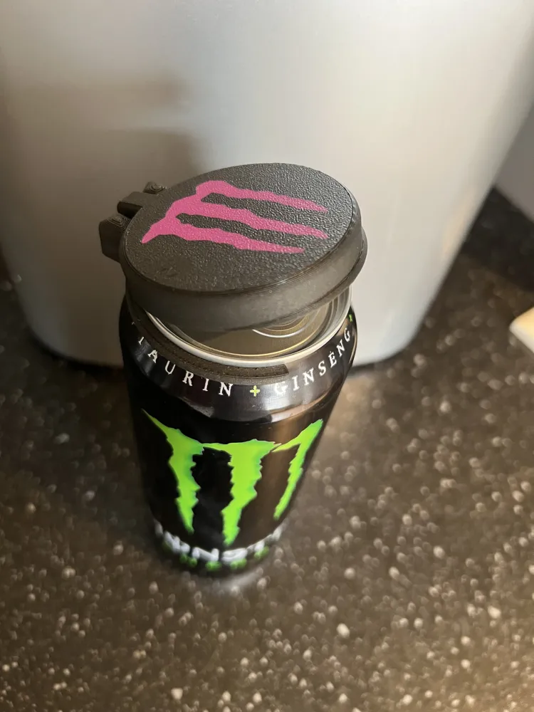 Monster Can lid by Krogh studio MakerWorld: Download Free 3D Models