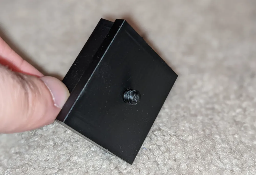 Cam locking camera mount for quick release tripod Remixed by E - MakerWorld