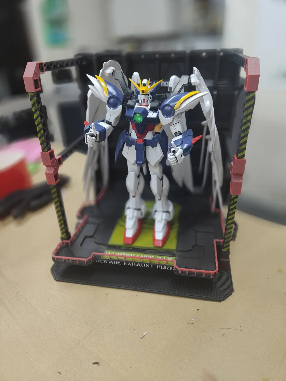 1:60 Scale Gundam Hangar by Aidyfid MakerWorld: Download Free 3D Models