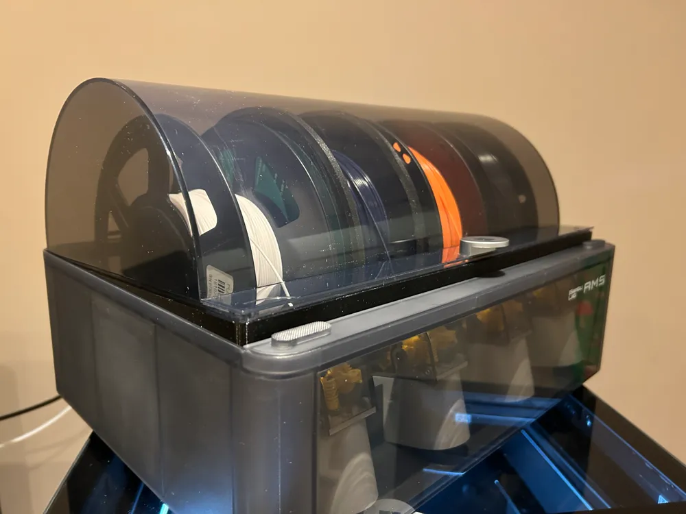 Bambulab ams lid wedge riser for allowing use of taller spools while ...