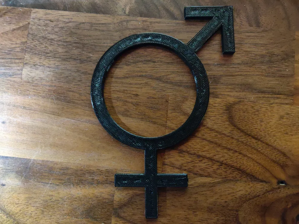 Unisex Sign by zeddiArts - MakerWorld