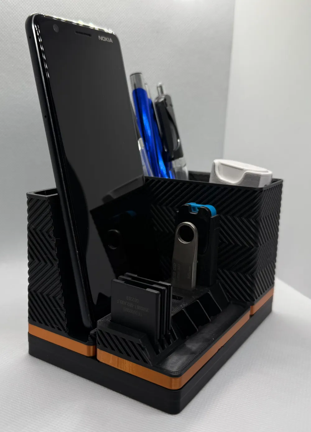 GridZag - modular gridfinity desktop organizer by LubosCzech - MakerWorld