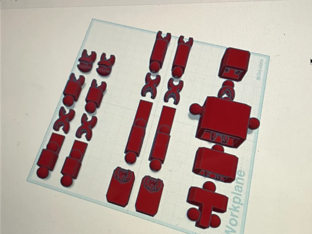 TINKERCAD ACTION FIGURE 2.0 - Free 3D Print Model - MakerWorld