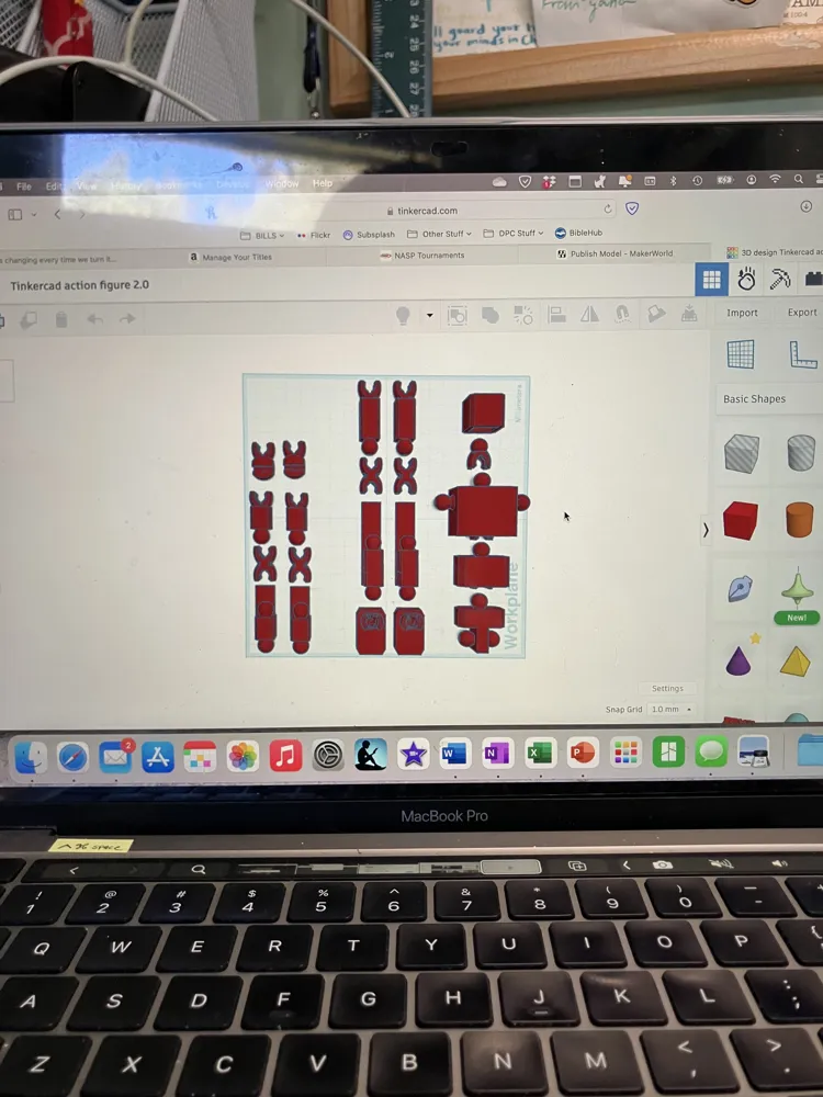 TINKERCAD ACTION FIGURE 2.0 - Free 3D Print Model - MakerWorld