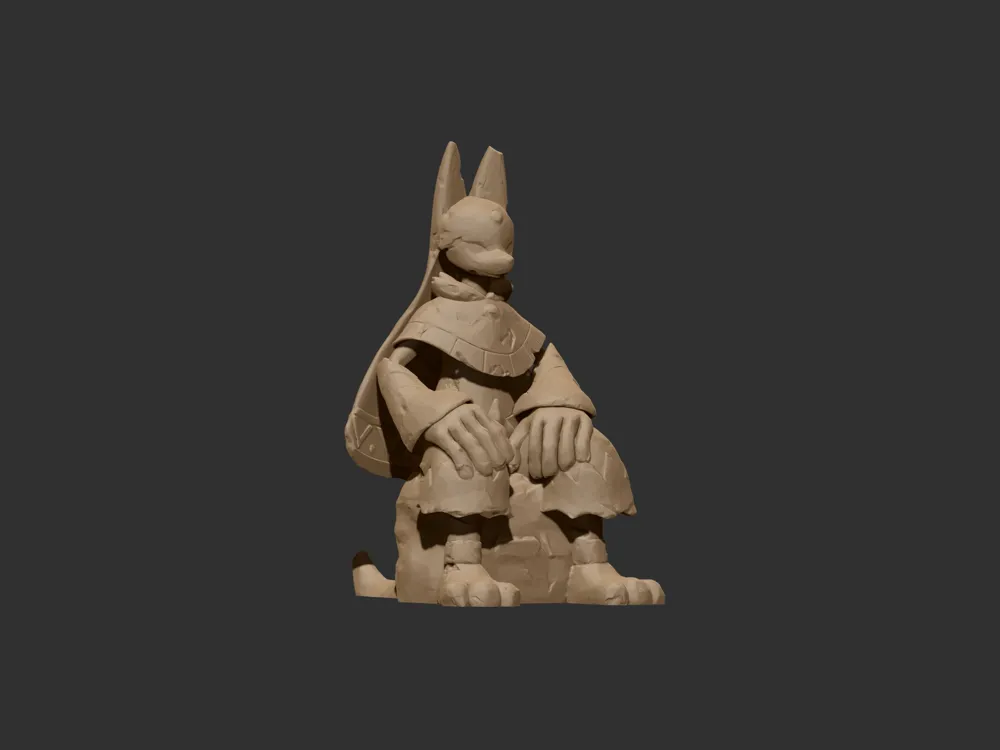 Anubis Statue - Palworld by 3DomSculpts - MakerWorld