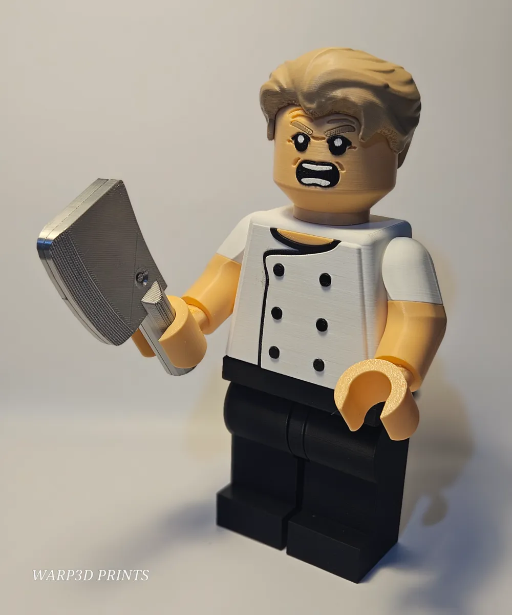 Big Brick *Gordon Ramsey* Hell Kitchen by Warp3D Prints - MakerWorld