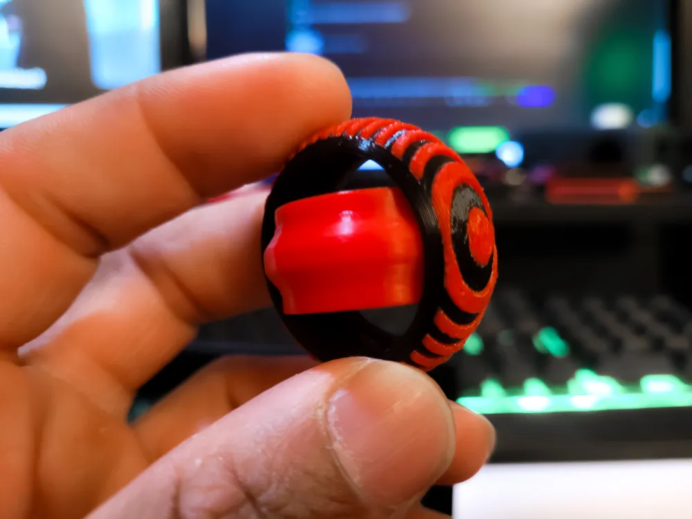 Super Spinning Ring - Free 3D Print Model - MakerWorld