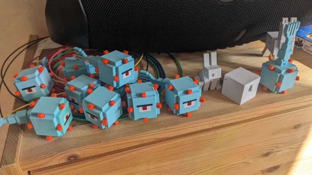 Gardien articulé Minecraft par kirimba - MakerWorld