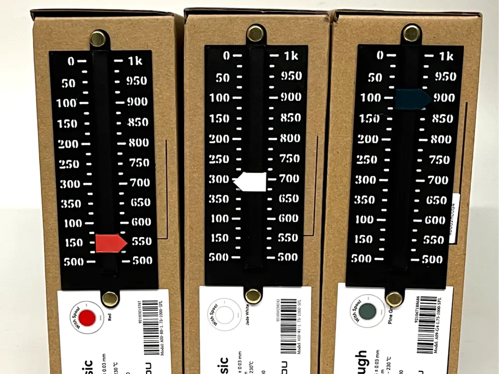 Filament Weight an Color Indicator by Print2Repair - MakerWorld