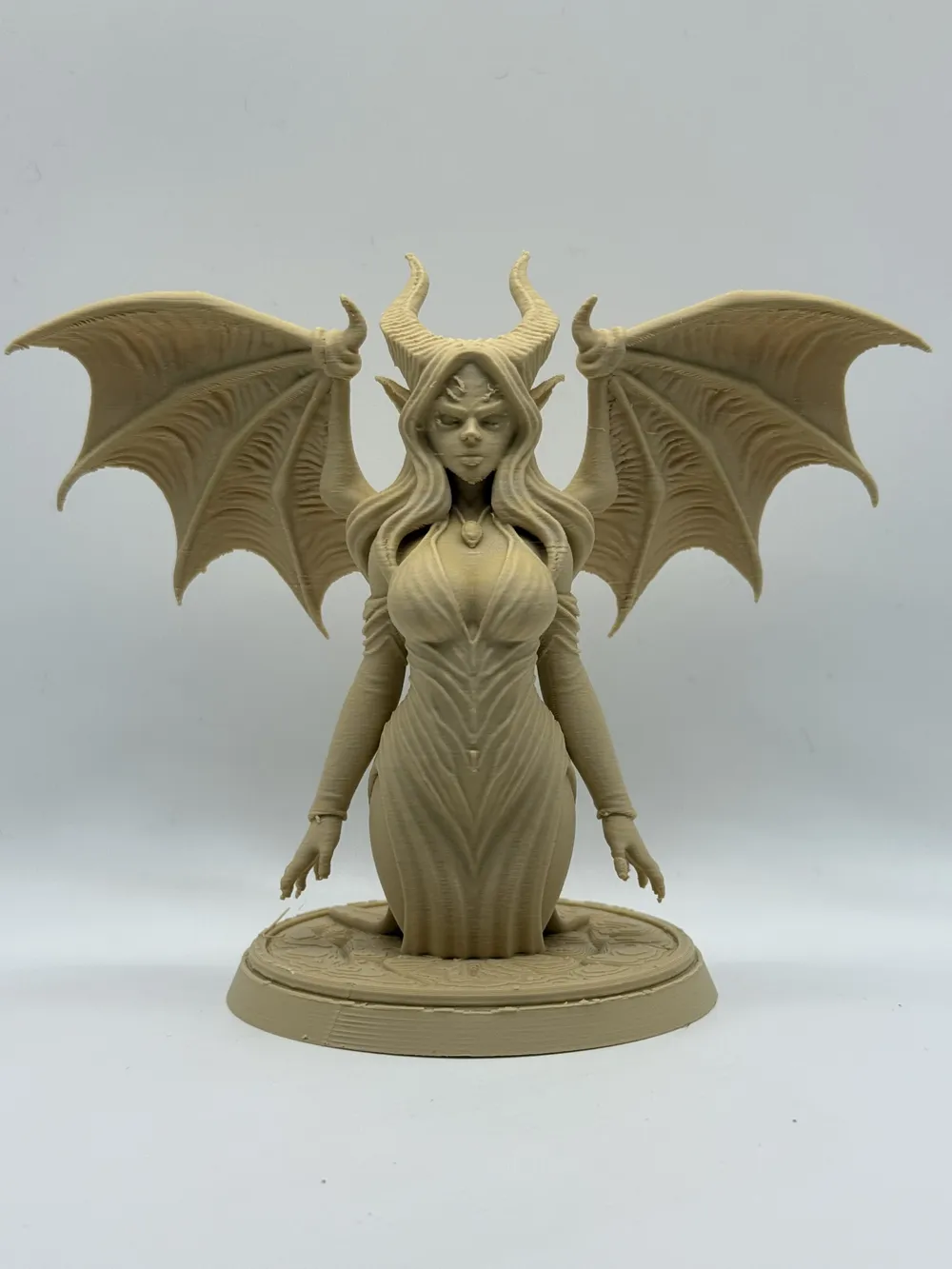 Sexy Succubus Bust Figure by Mysstra hueforge 3Dart MakerWorld ...
