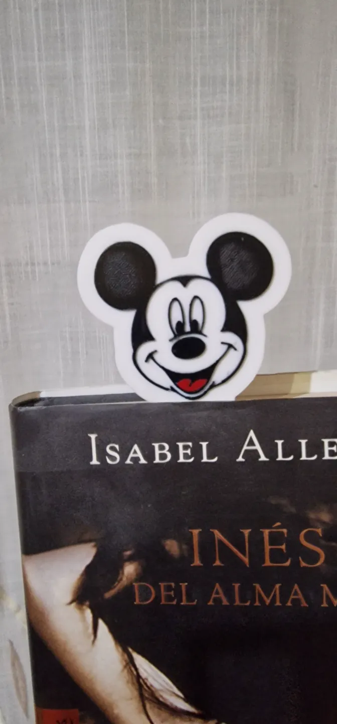 MICKEY MOUSE bookmark Marcador libros MICKEY MOUSE by darvil66 - MakerWorld