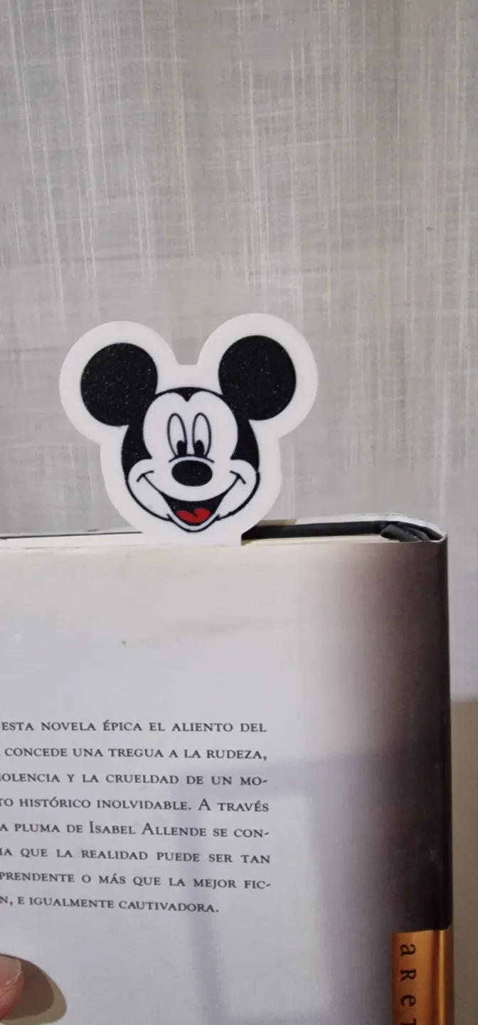 MICKEY MOUSE bookmark Marcador libros MICKEY MOUSE by darvil66 - MakerWorld