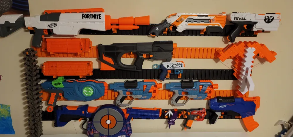 Modular Nerf Rack by It Just Might Work - MakerWorld