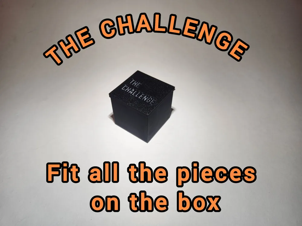 The Challenge (a puzzle box pt. 2) by Henderson Modeling - MakerWorld