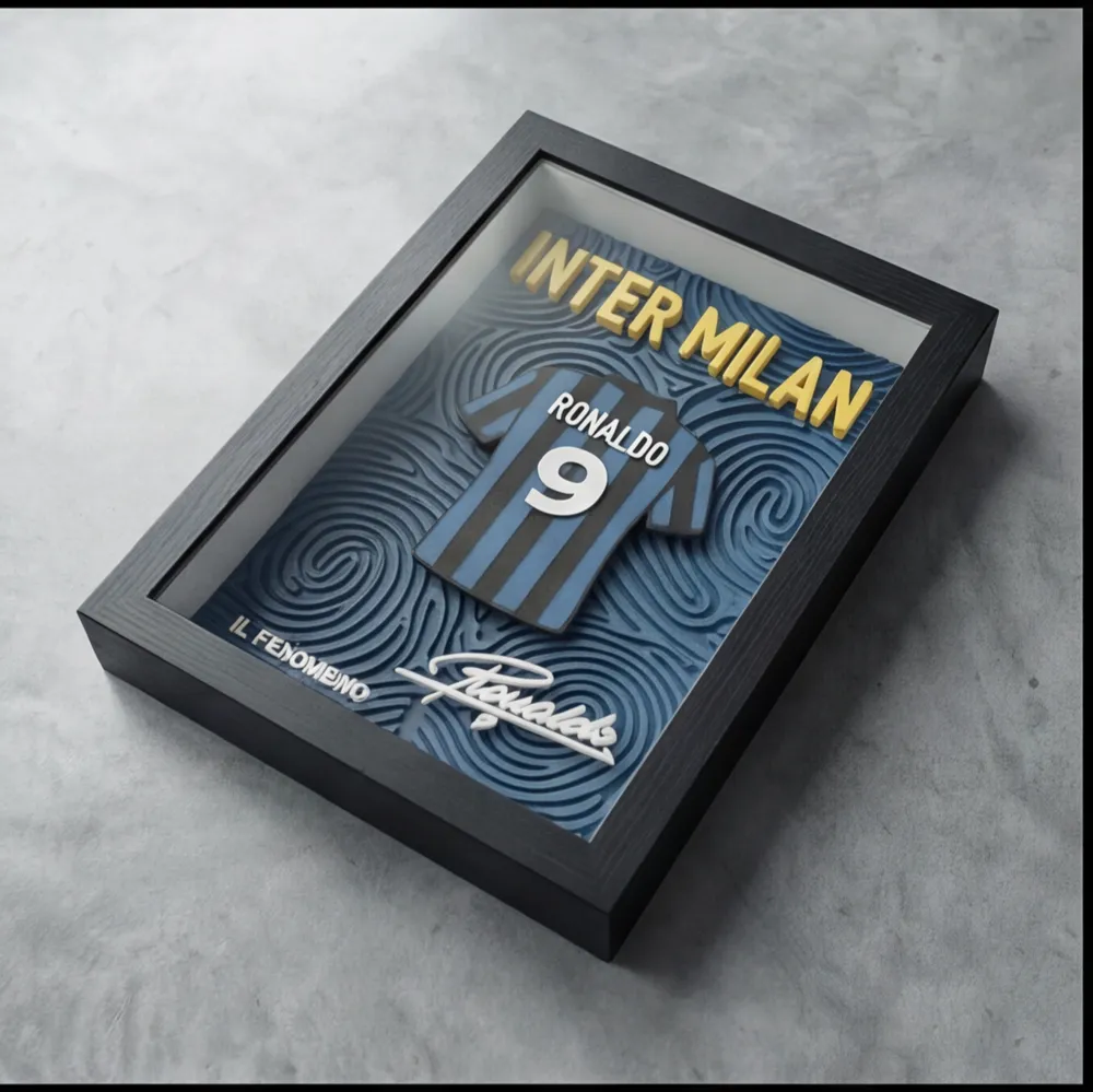 Customizable Nook Frame – Ronaldo R9 - Free 3D Print Model - MakerWorld
