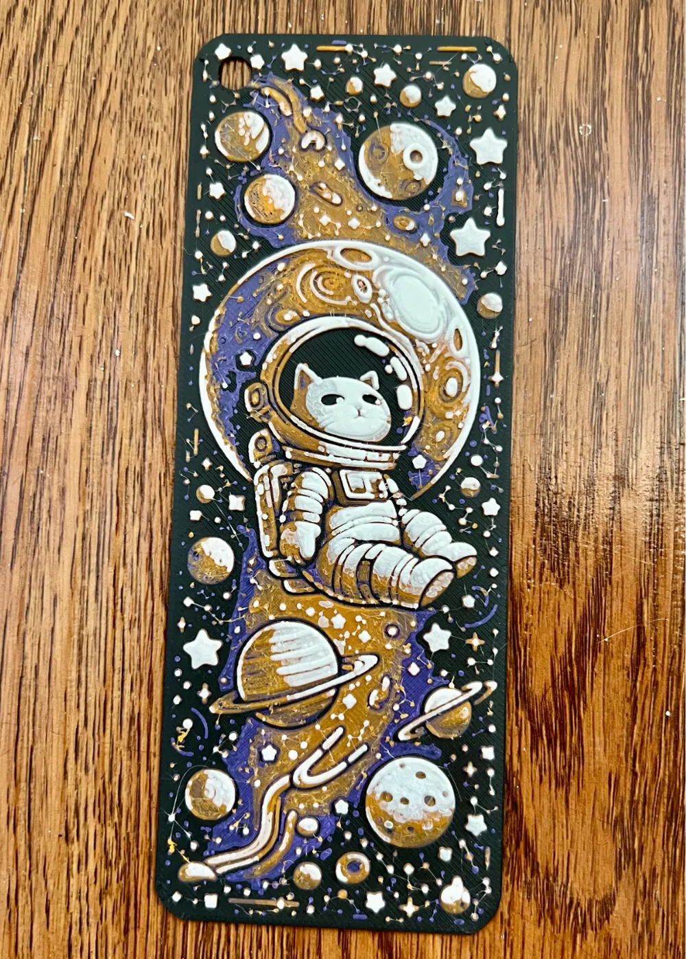 Cat in Space Bookmark by Jules - MakerWorld