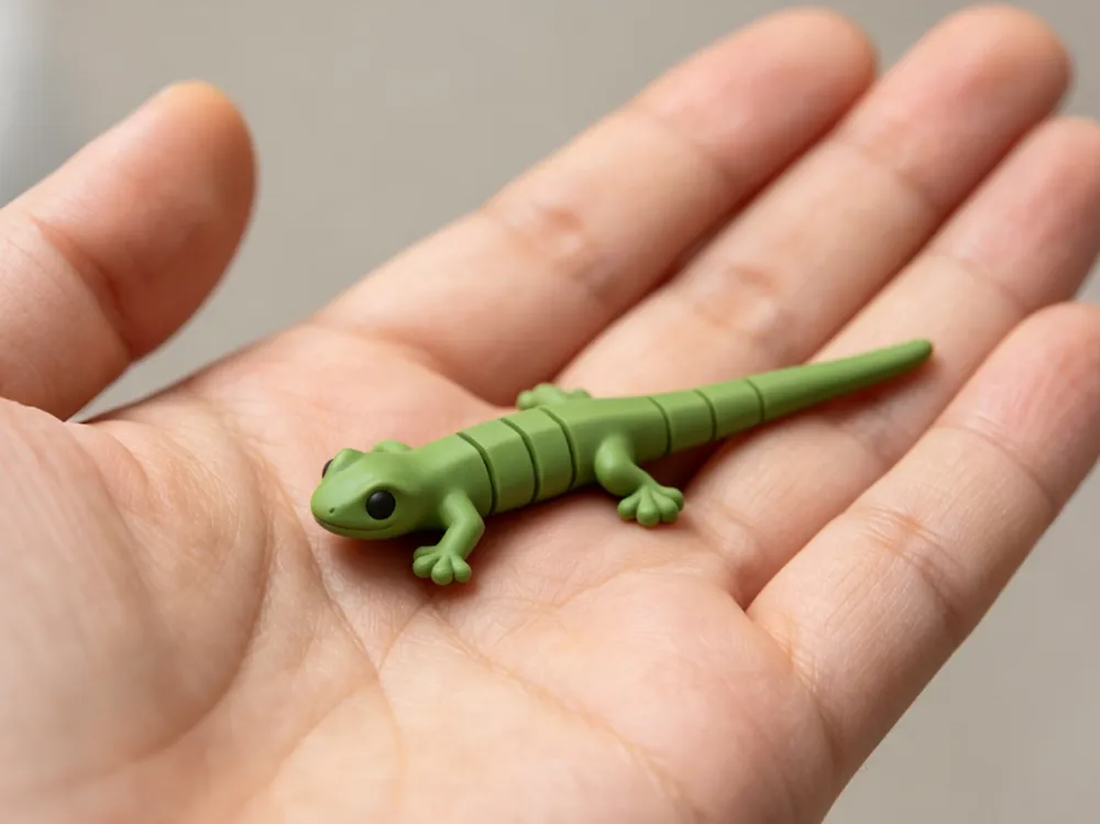 Lizard - Articulated Animal - Movable Animal Children's Fidget Animal ...