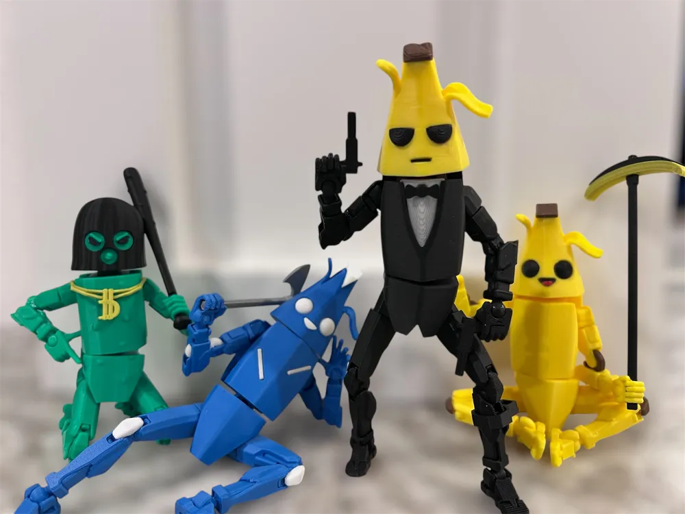 Agent Peely 13 - Dummy 13 Figure - Fortnite Remixed by LCJC3D ...