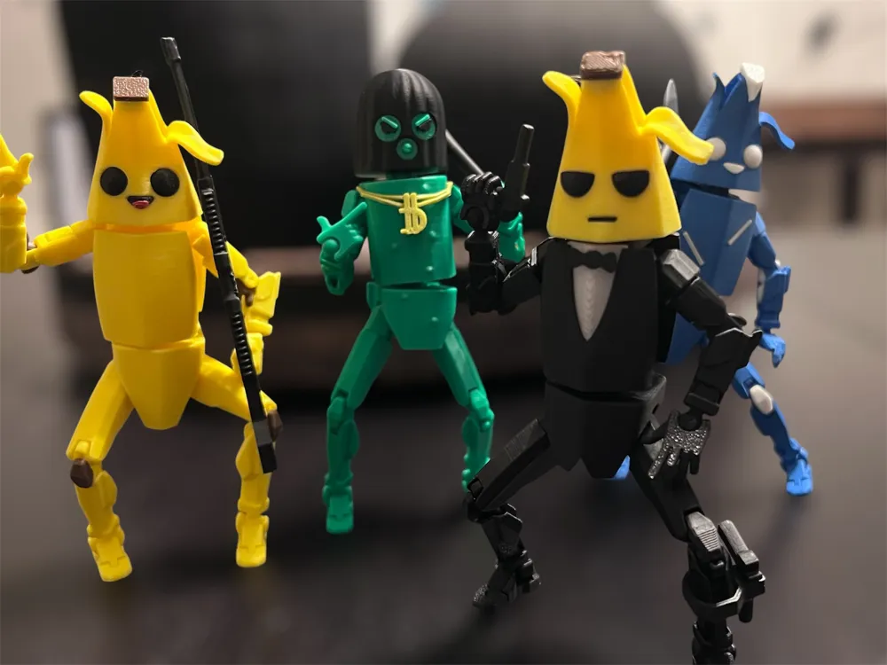 Agent Peely 13 - Dummy 13 Figure - Fortnite Remixed by LCJC3D ...