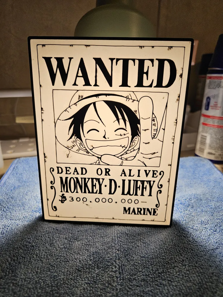 ONE PIECE MONKEY D LUFFY LIGHT BOX by Printin_Hillbilly MakerWorld ...