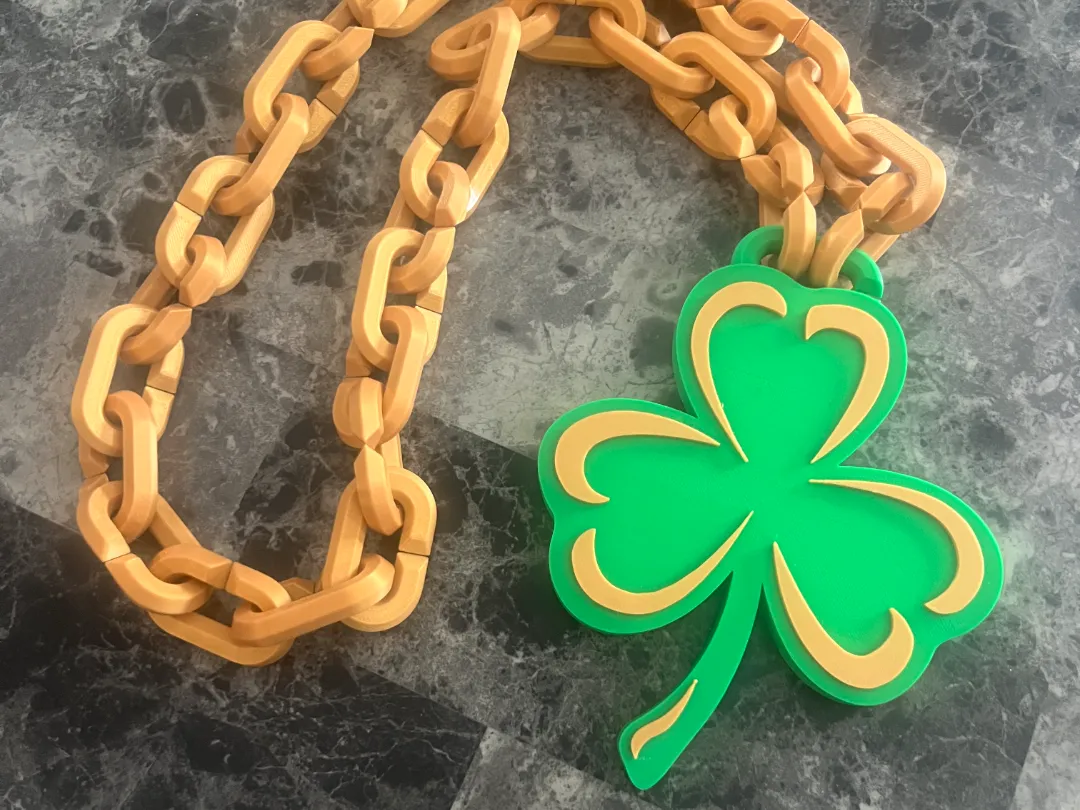 Shamrock Chain - Free 3D Print Model - MakerWorld