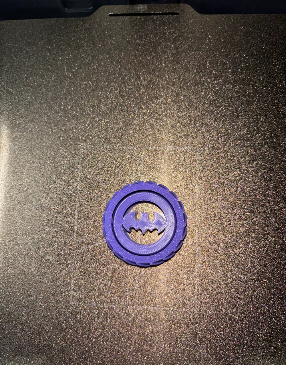 Batman Logo Fidget Spinner by vCrates - MakerWorld