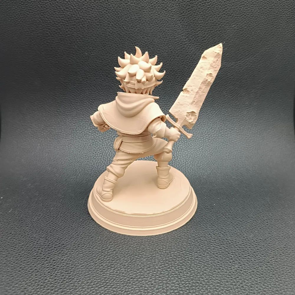 Asta Battle Pose – Black Clover Anime - Fan Art - Free 3D Print Model ...