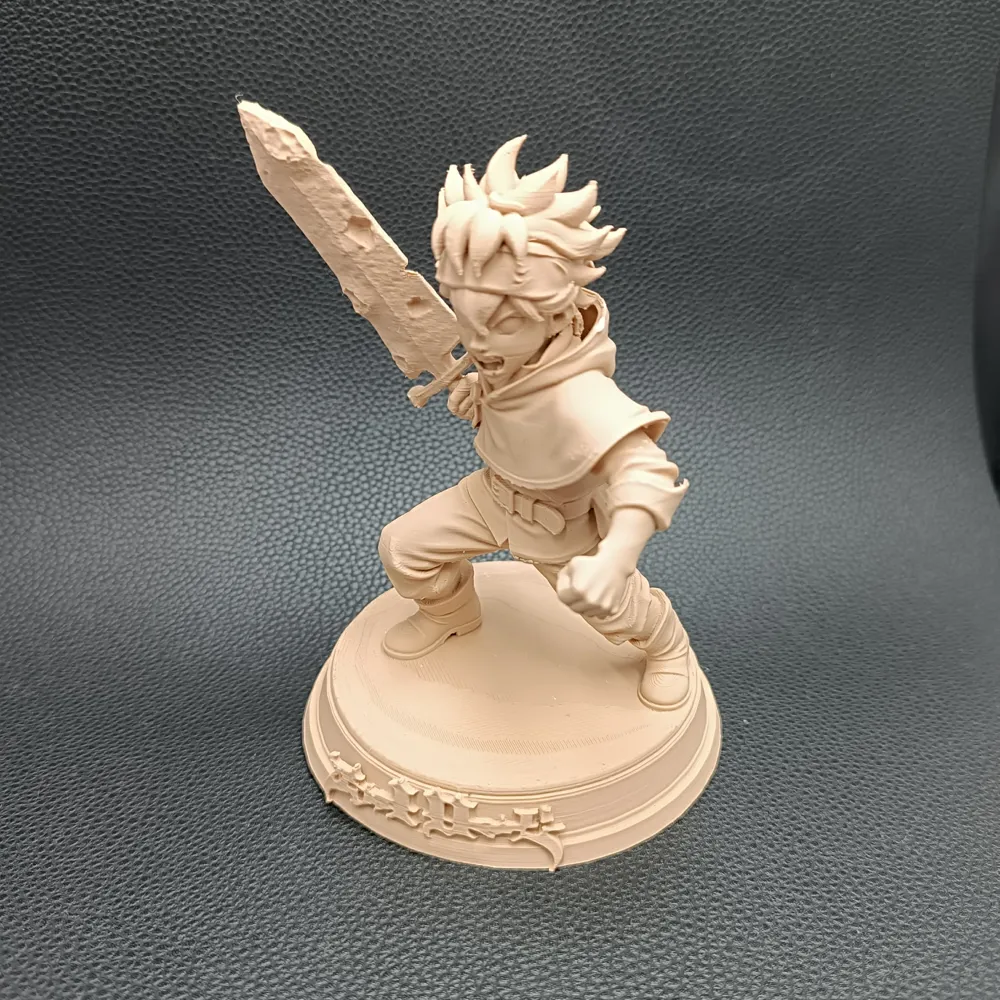 Asta Battle Pose – Black Clover Anime - Fan Art - Free 3D Print Model ...