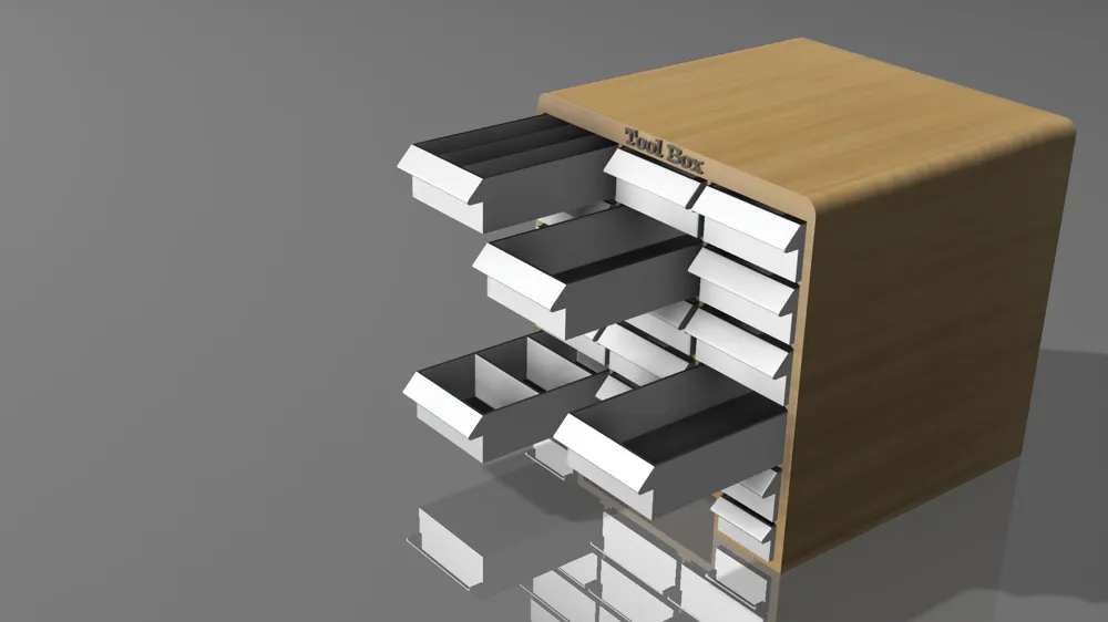 Modular Tool Box Organizer – 17 and 6 Compartments by ProdyP MakerWorld ...