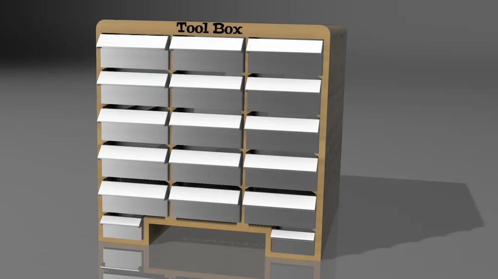 Modular Tool Box Organizer – 17 and 6 Compartments by ProdyP MakerWorld ...