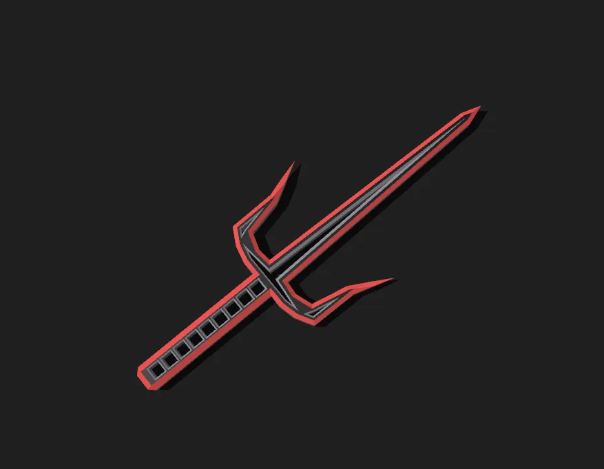 SAI NINJA TURTLE RAPHAEL WEAPON - Free 3D Print Model - MakerWorld