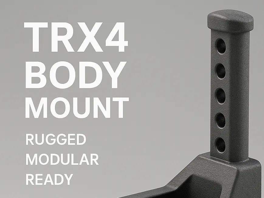 body mount trx4 - Free 3D Print Model - MakerWorld