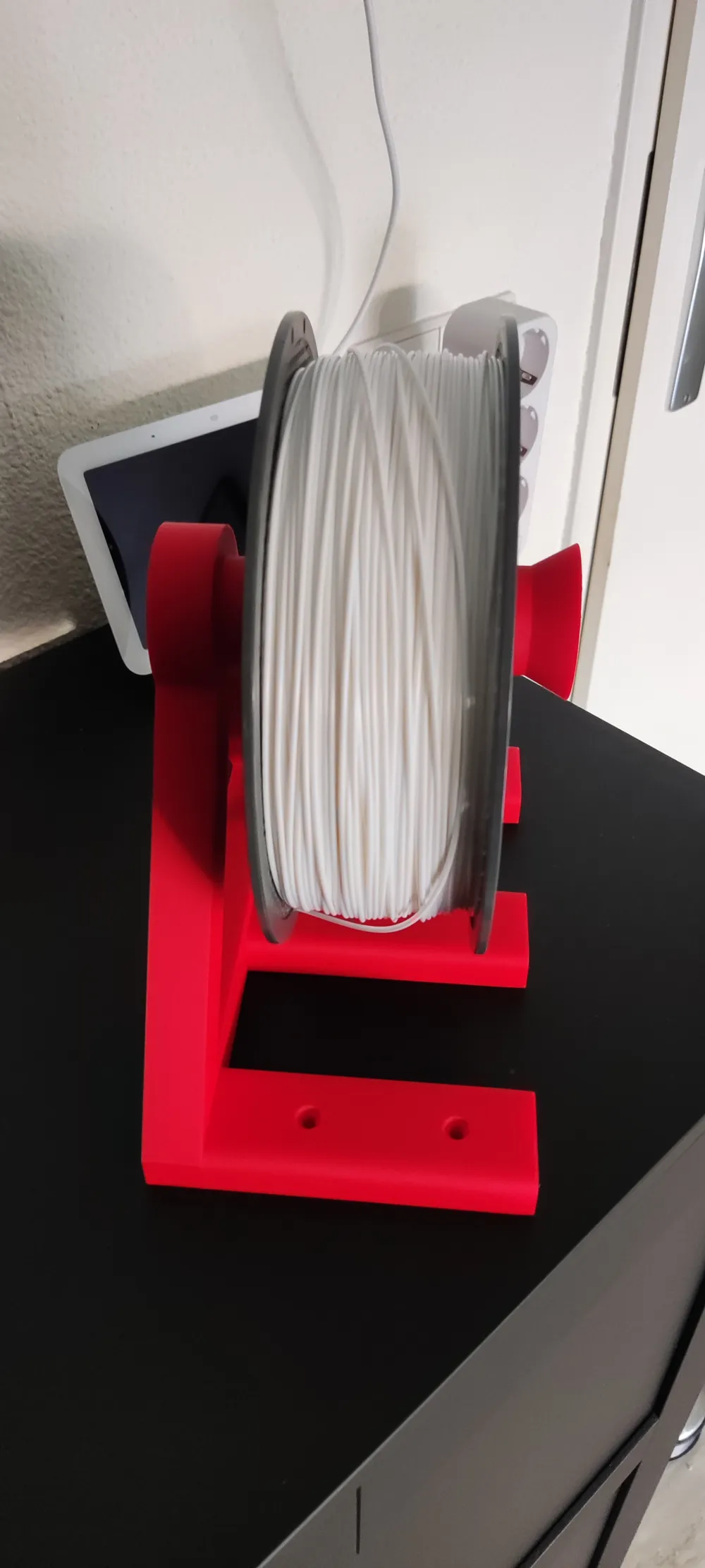 Stable & Strong Filament Spool Rewinder Base - Free 3D Print Model ...