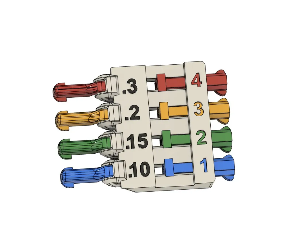Flexi Flow Calibration Tool V4 By CK3D - Free 3D Print Model - MakerWorld