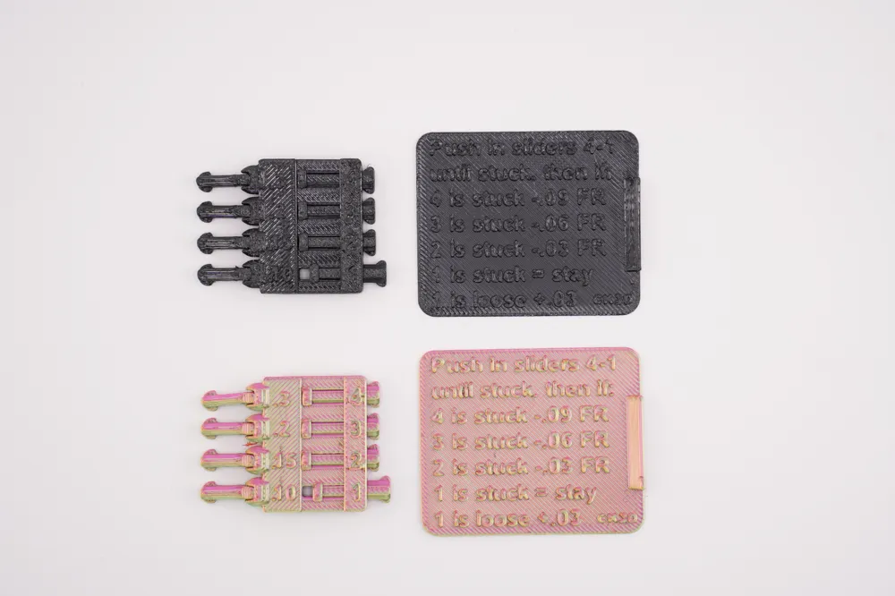 Flexi Flow Calibration Tool V4 By CK3D - Free 3D Print Model - MakerWorld