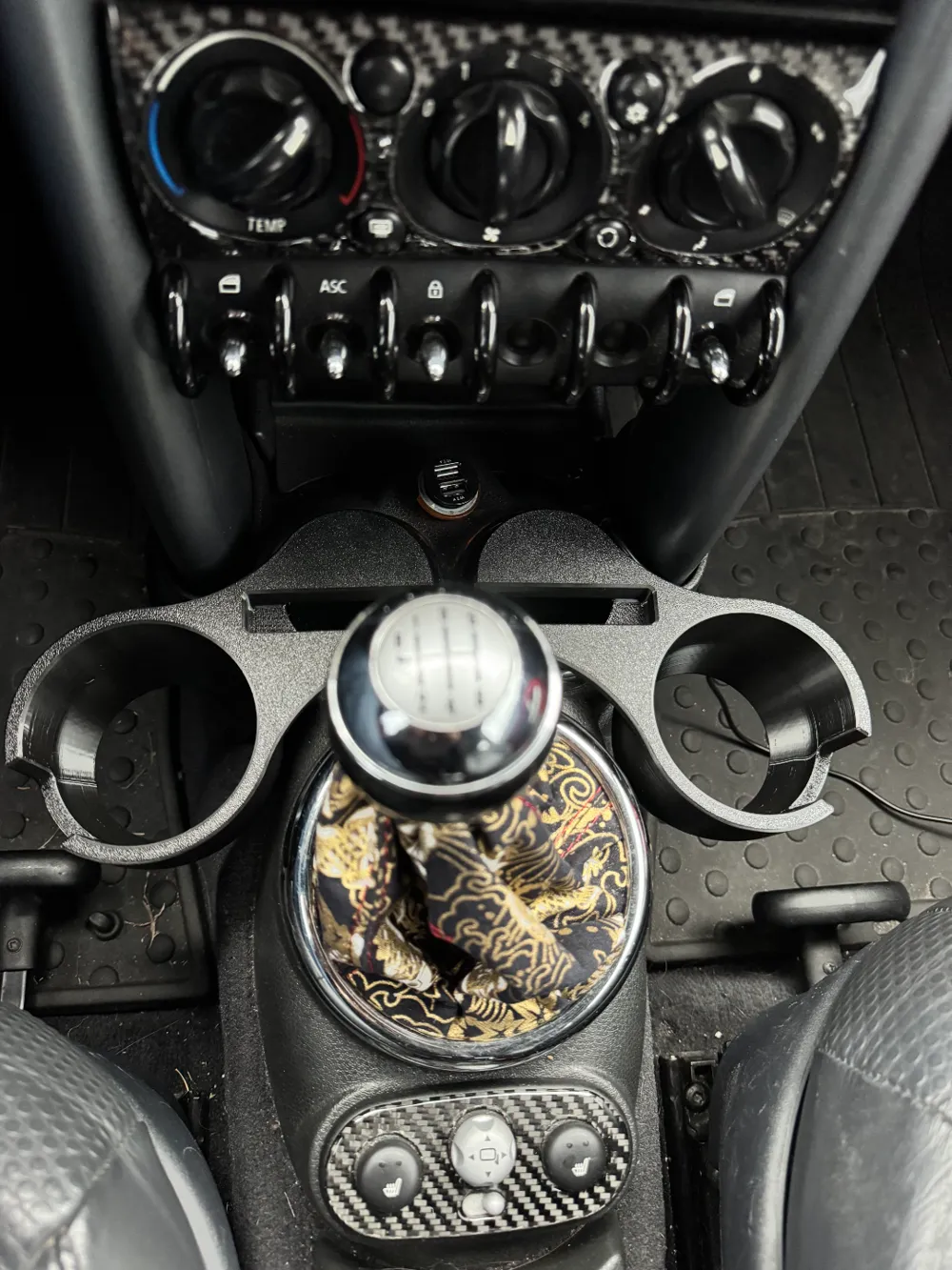 R53 Mini Cooper Cup Holder Remixed by DDDPrints MakerWorld: Download ...