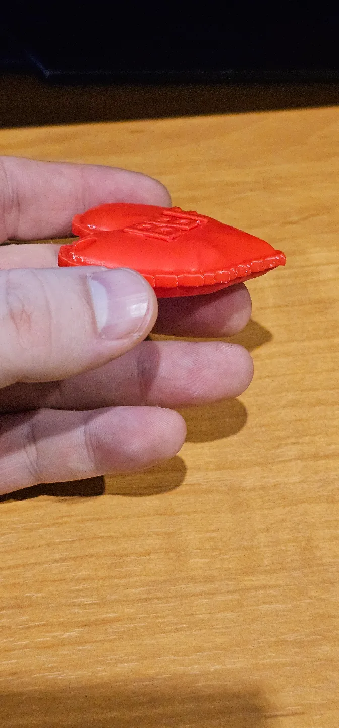 BBF Best Boyfriend heart keychain Valentine's Day by Emashi - MakerWorld