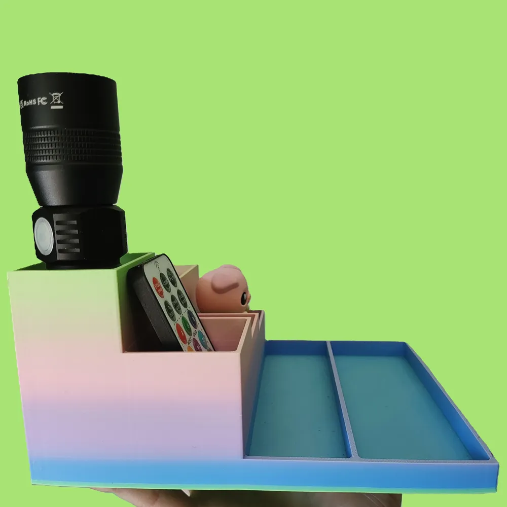 Mini Bedside Organiser (or desk!) - Free 3D Print Model - MakerWorld