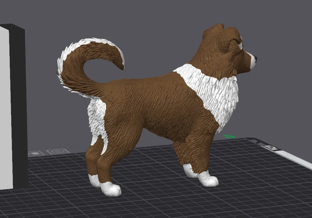 Australian Shepherd - With AMS - Dog 3D Model - Free 3D Print Model ...